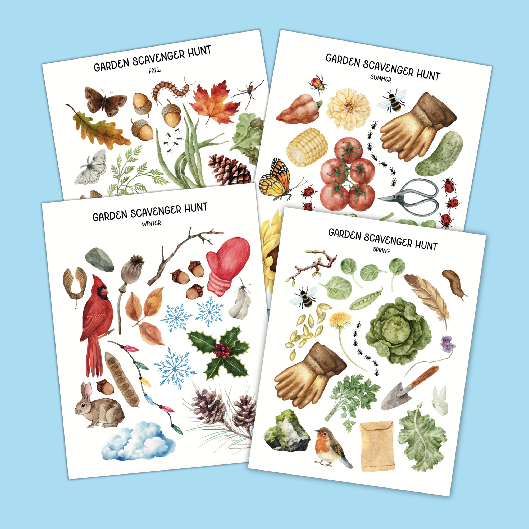 Garden Scavenger Hunt – The Heritage Schoolhouse
